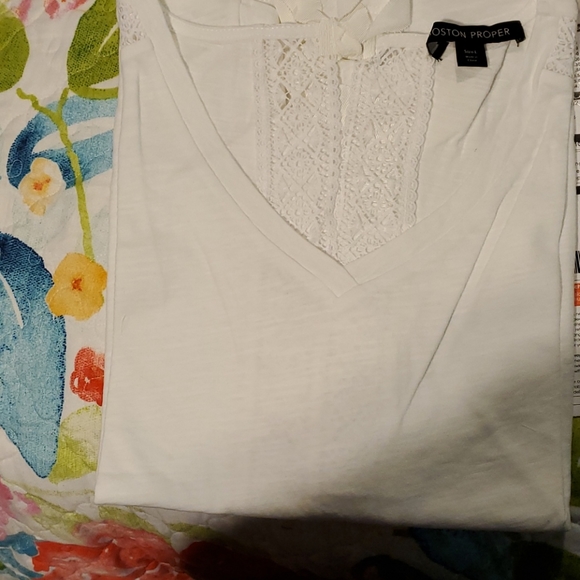 Boston Proper | Tops | Boston Proper White Shirt | Poshmark